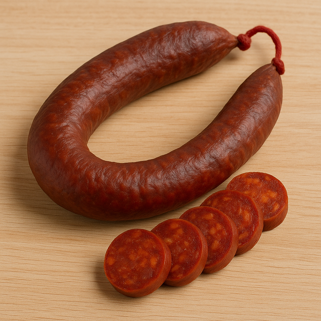 Chorizo sarta dulce y picante | Embutidos Castro